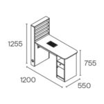 Mantis - Tables de manucure - Mobicoiff